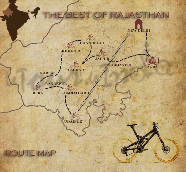 Best of Rajasthan on Bicycle | Rajasthan Cycle Tour